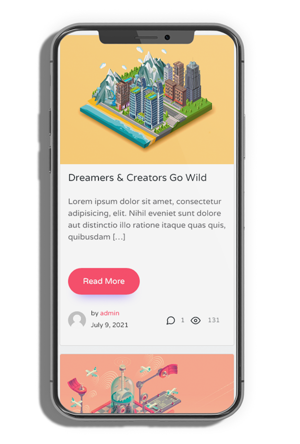 Space Material Theme - Light theme for Wordpress